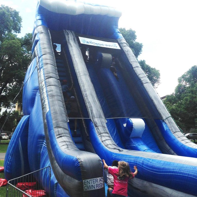Giant Atomic Drop Slide - Action Events | Amusement Hire Melbourne ...