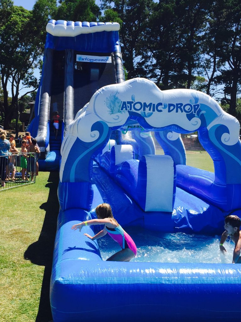 Atomic Drop Water Slide Ride - Action Events | Amusement Hire Melbourne ...