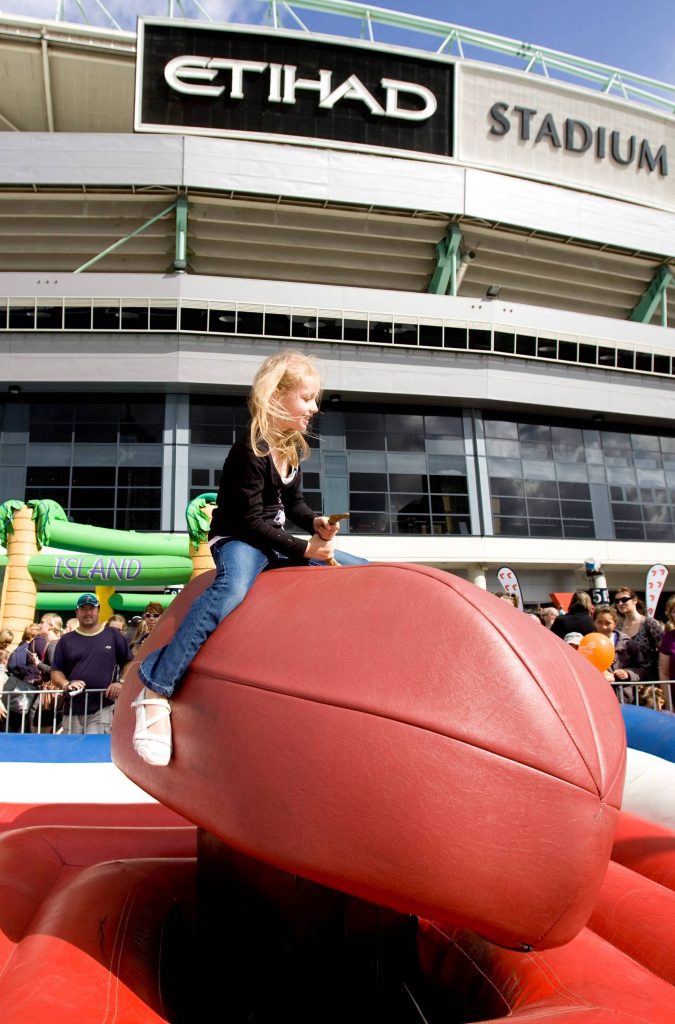 Mechanical Football Ride - Action Events | Amusement Hire Melbourne ...