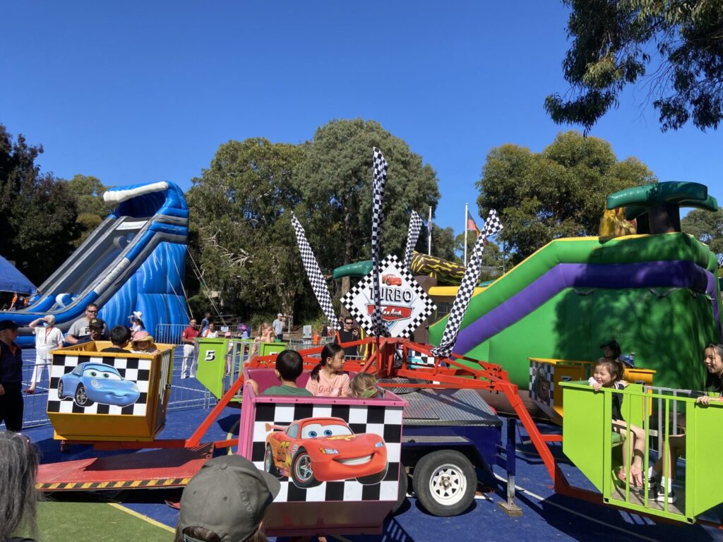 Turbo Tubs - Action Events | Amusement Hire Melbourne | Jumping Castle Hire