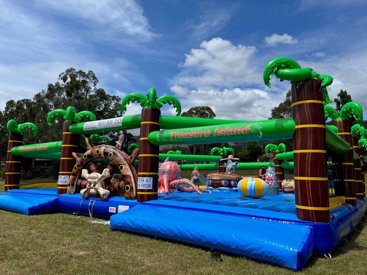 Treasure Island - Action Events | Amusement Hire Melbourne | Jumping ...
