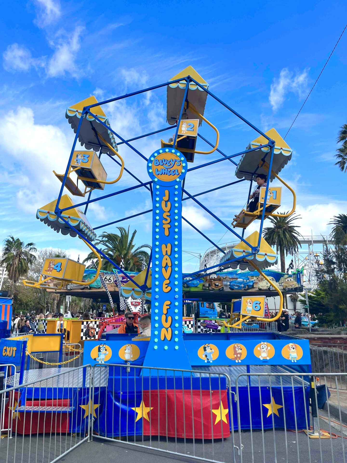 Kids Ferris Wheel - Action Events | Amusement Hire Melbourne | Jumping ...